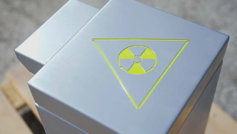 Waste Container - X-RAY bin - Radiation protected