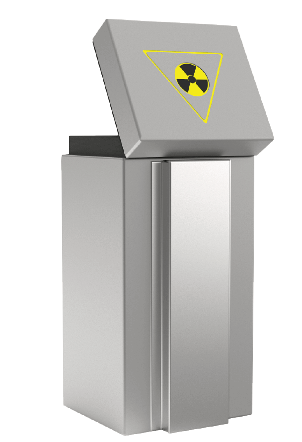 Waste Container - X-RAY bin - Radiation protected